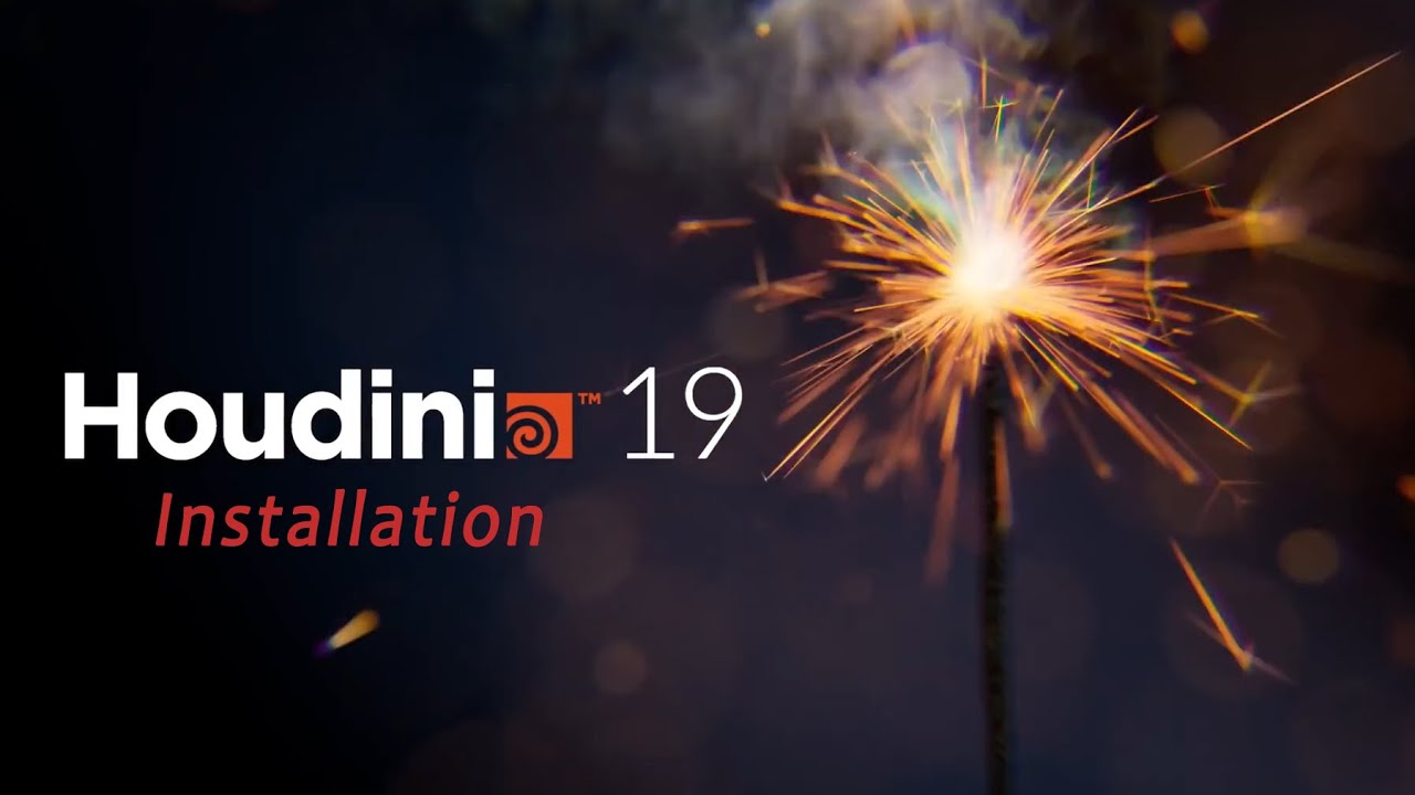 VFX | Houdini 19 | Installation | 후디니 설치 | 설치 팁 - YouTube