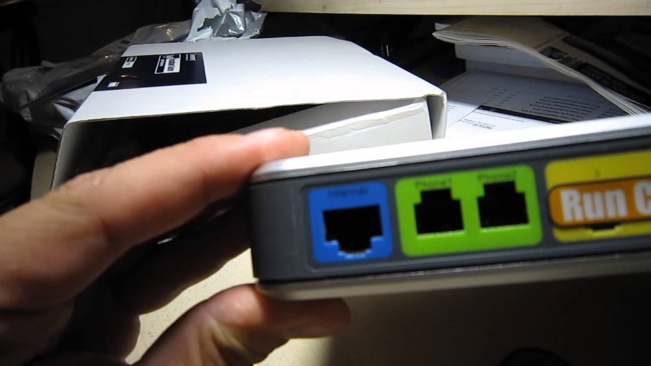 Linksys RTP300 - YouTube