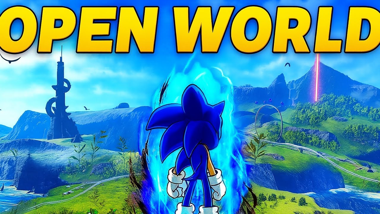 Sonic Frontiers - New 2D Illustration Shader Sonic The Hedgehog! Sonic ...