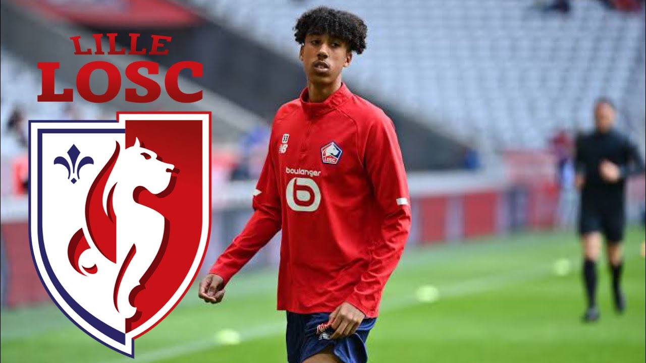 Leny Yoro-The Young Defender On The Rise In Lille - YouTube