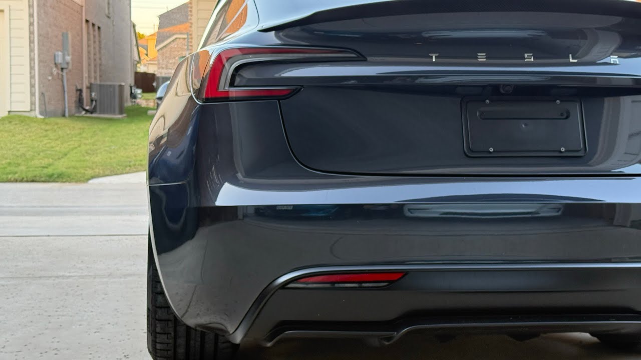 Tesla Model 3 awful delivery exprience hail damage! - YouTube