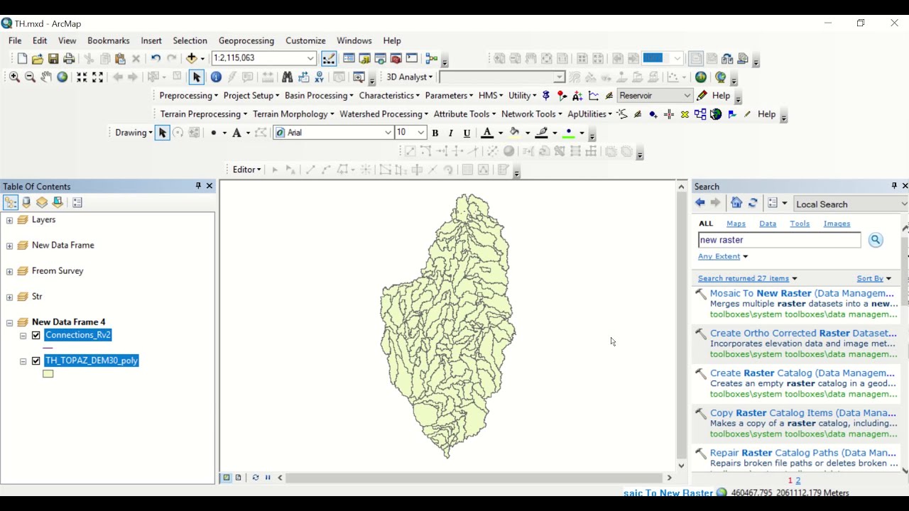 Creating 2D Hec Ras Model For Direct Precipitation Part 2 - YouTube