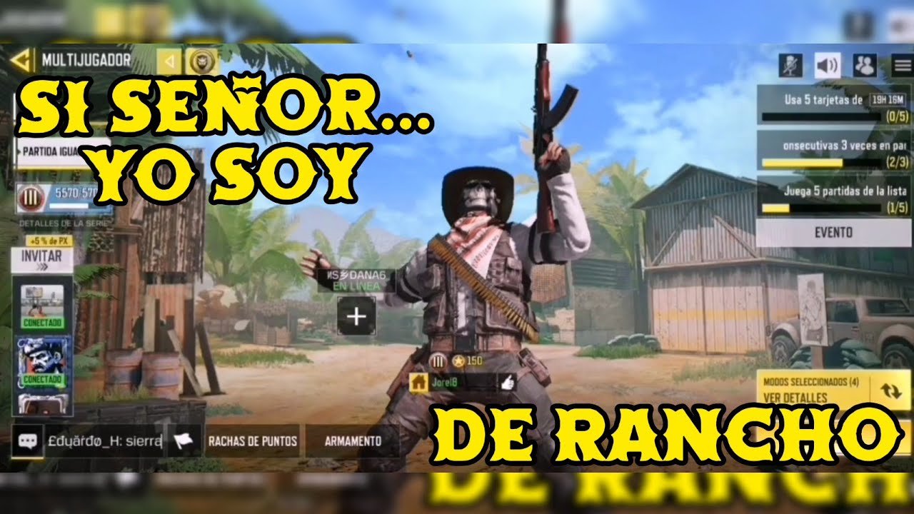 Si señor... yo soy de rancho - YouTube