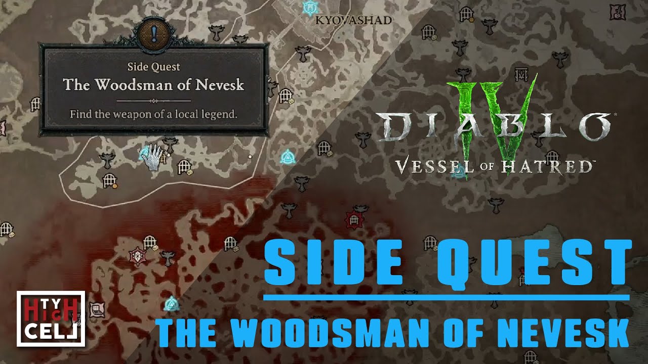 The Woodsman of Nevesk side quest - DIABLO IV - YouTube