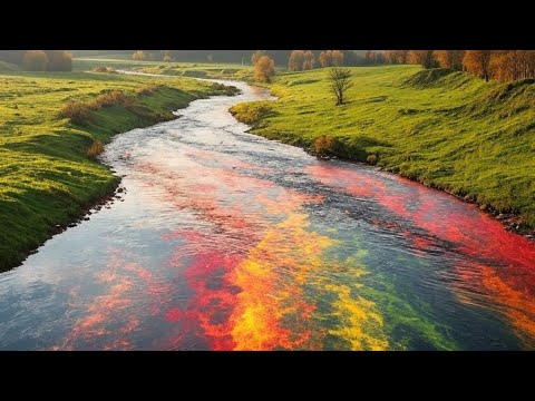 The Rainbow-Colored River! rainbow river,river of five colors,river ...