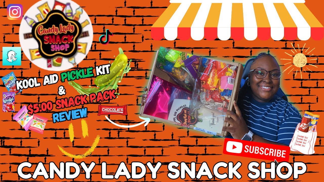 TikTok Snack Review: Trying Treats from Candylady Snack Shop #tiktok # ...