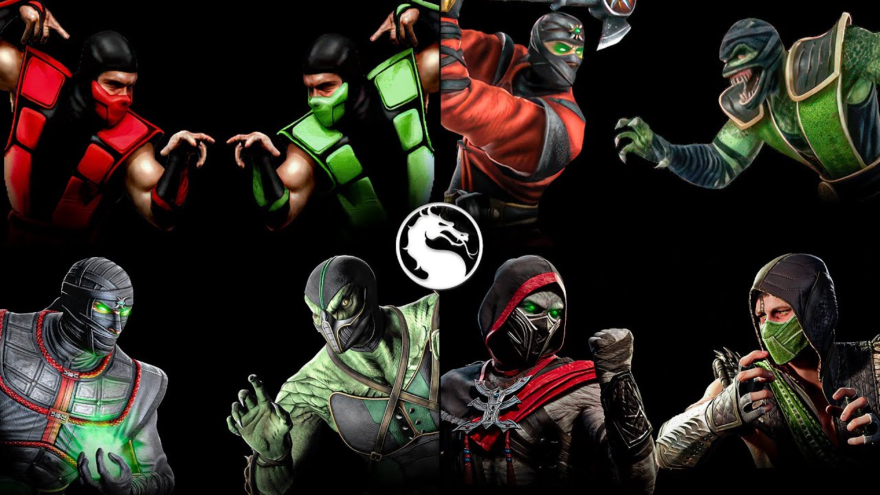 Evolution of Ermac vs Reptile MK3-MK1 | 2K 60FPS - YouTube