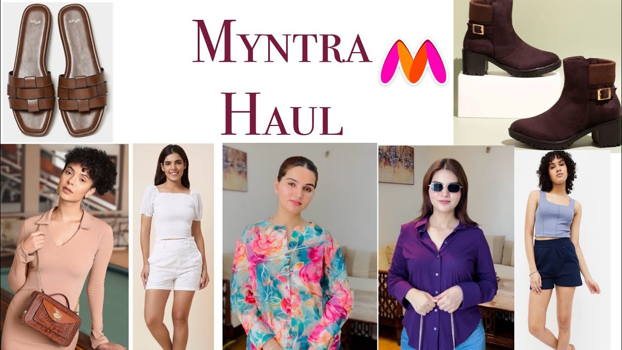 Mynta Haul/ Bag, Shirt, Top, Shorts, Gym tights, Flats, Boots 👢 - YouTube