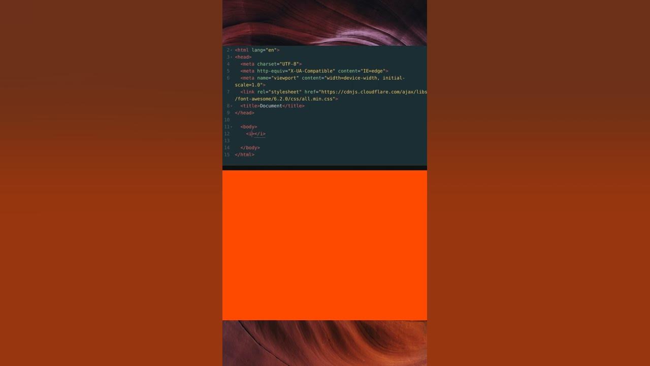 How to Add Icon in HTML CSS using FontAwesome 🔥🚔🚚 | Add icon in html css #HTML #CSS #fontawesome ...