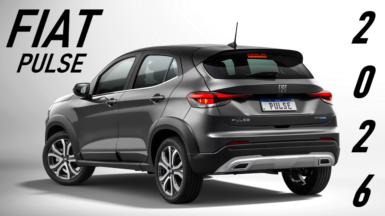 New 2026 Fiat Pulse Hybrid Subcompact Crossover SUV Facelift - YouTube