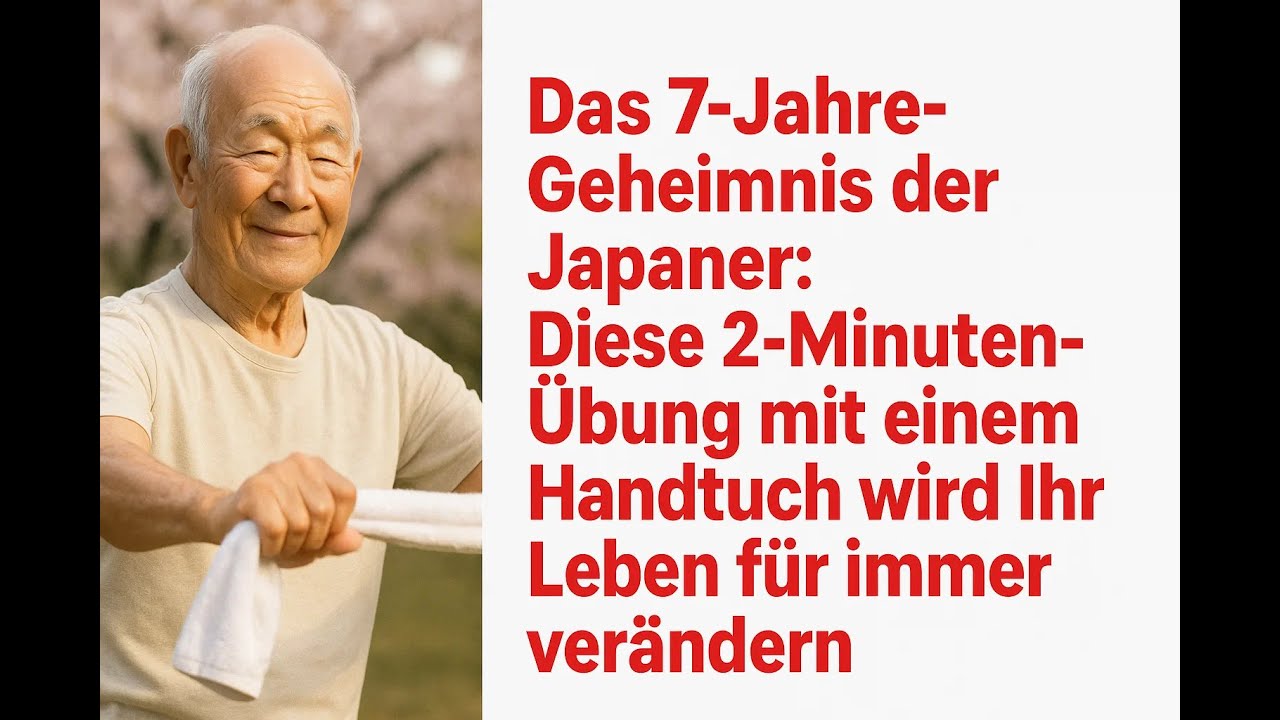 Warum Japaner 100 Jahre alt werden: Ihre 6 täglichen Übungen, die die ...