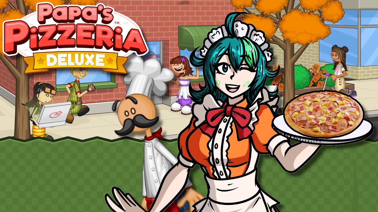 Papa's Pizzeria Deluxe - PIZZA TIME! | JukeBox LIVE - YouTube