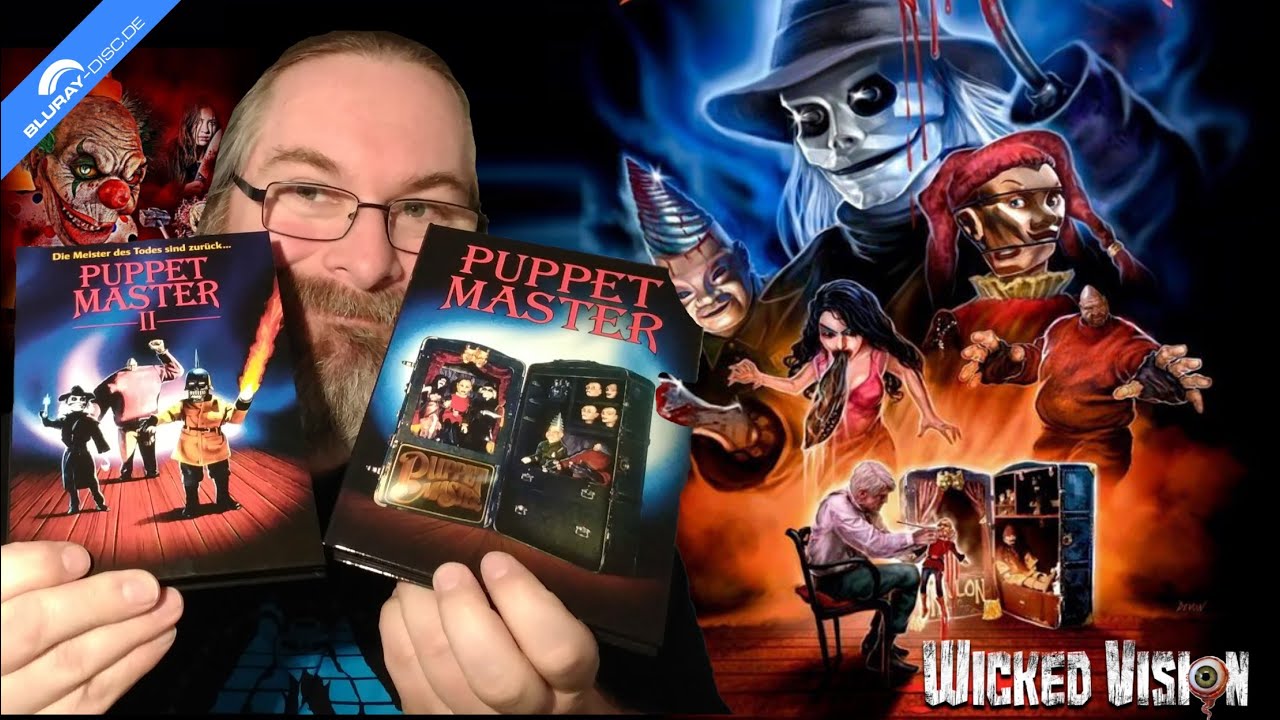 Ausgepackt PUPPET MASTER 1 & 2 inkl. Bonusfilme (Limited Mediabook ...