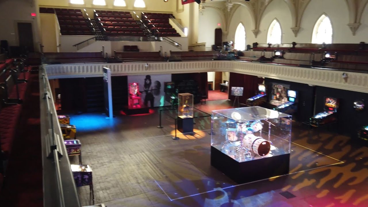 Rock and Roll Pinball at Universal Preservation Hall - YouTube