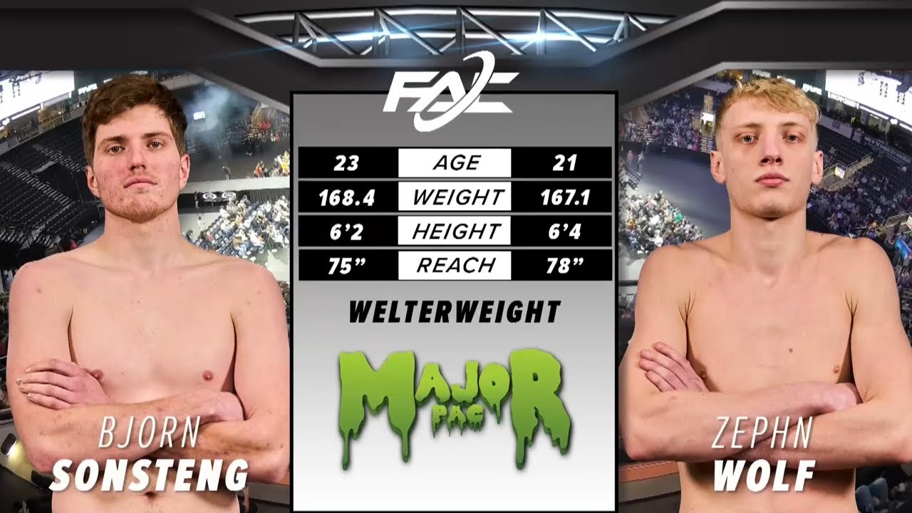 Bjorn Sonsteng bs Zephn Wolf FAC 23 - YouTube
