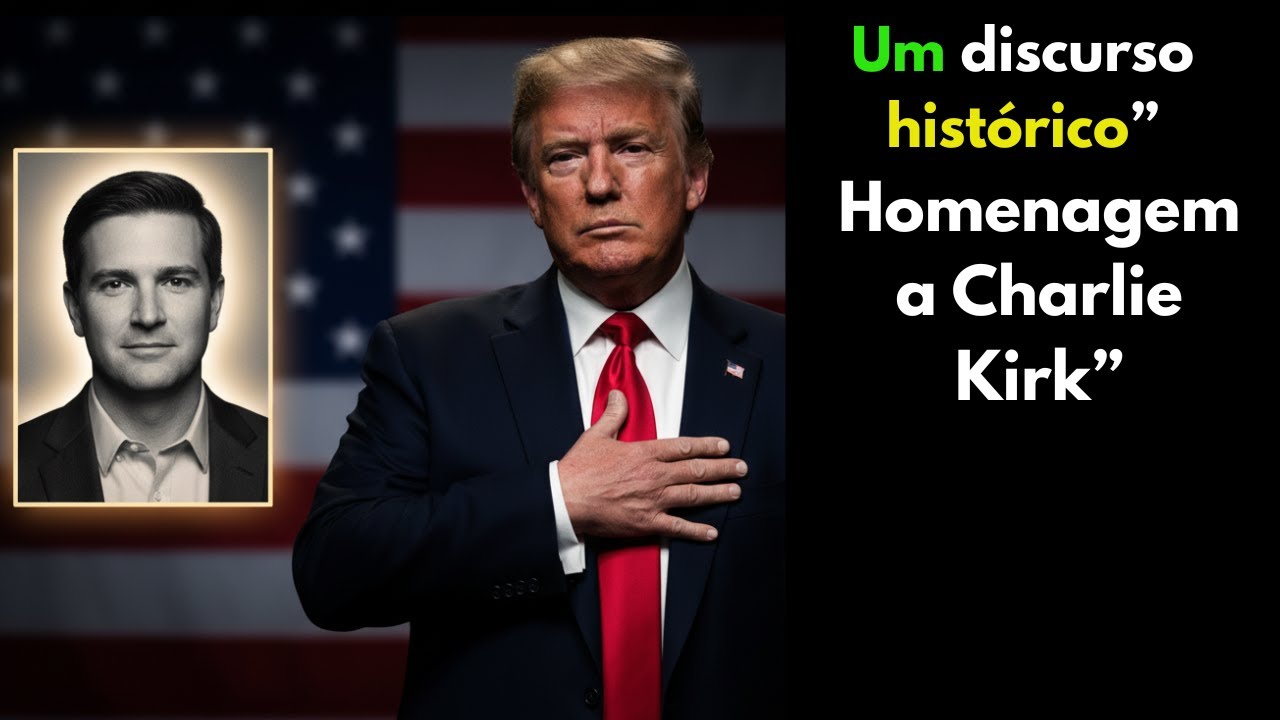 Presidente Trump presta homenagem a Charlie Kirk” - YouTube