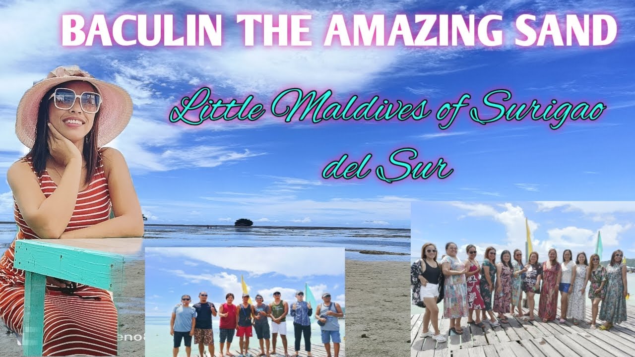 BACULIN THE AMAZING SAND #littlemaldives #beachvibes #friendship - YouTube