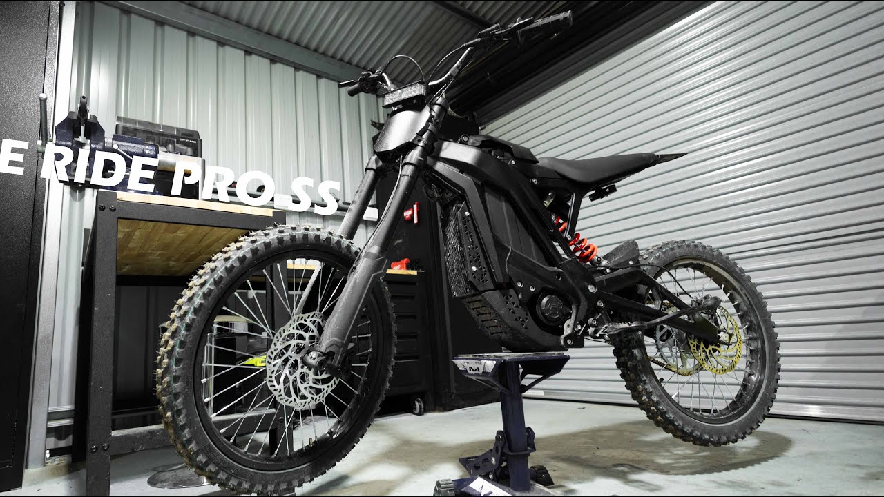 EBMX ERIDE PRO SS - first look into X-9000 - YouTube