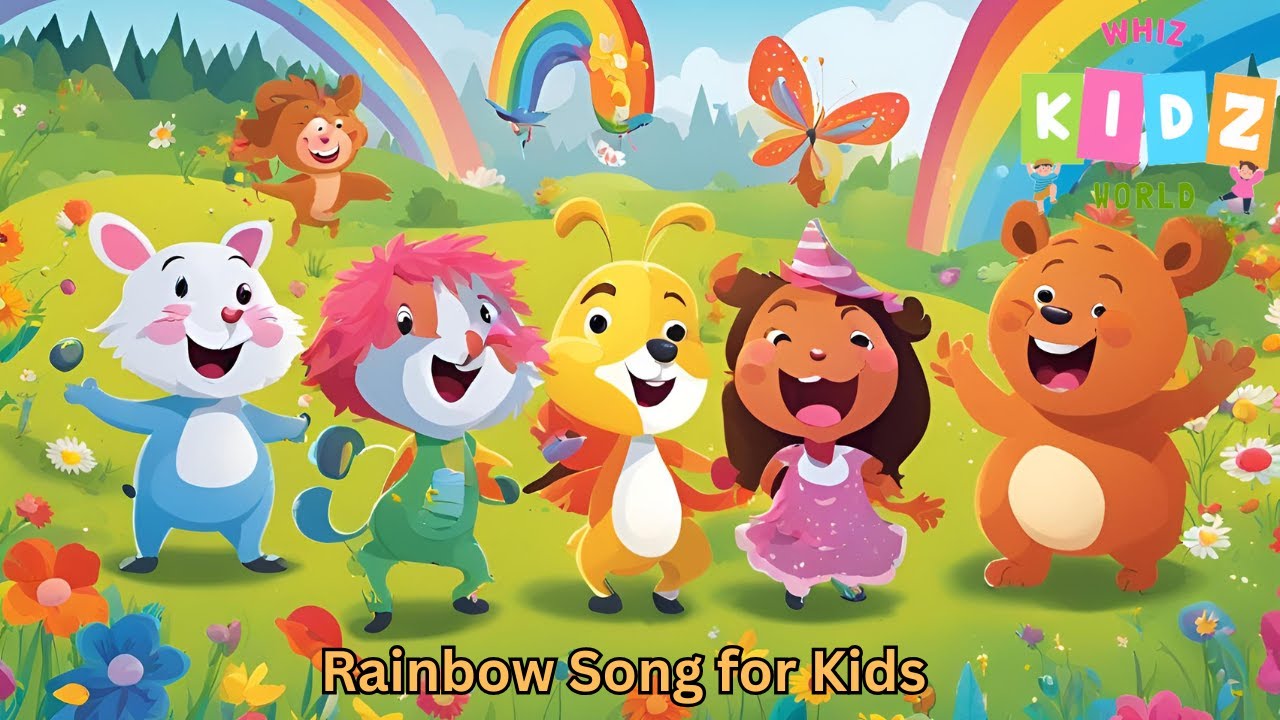 Rainbow Song | Fun Nursery Rhyme for Kids! | Whiz Kidz World (हिन्दी ...