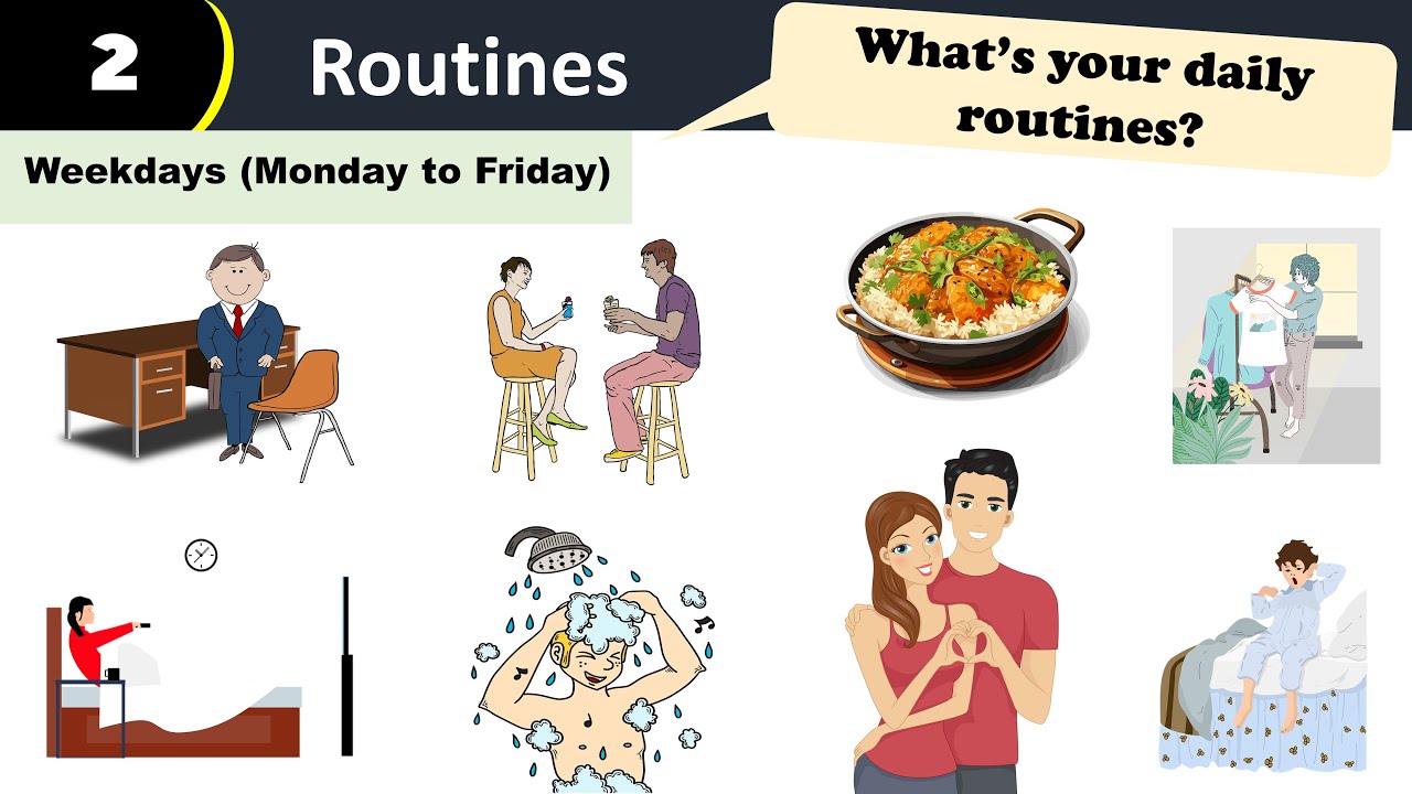 What’s your daily routines? | Adverbs of frequency | Learn English ...