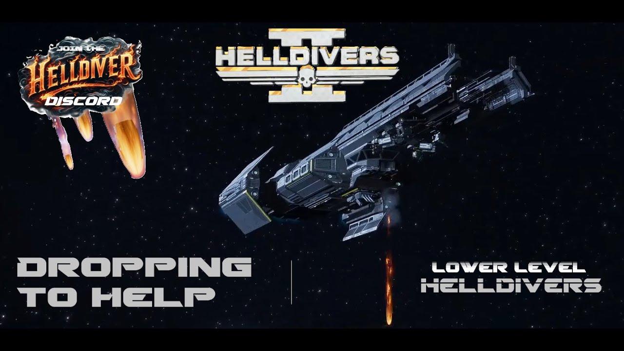 🔴 LIVE - Dropping on Lower Level Helldivers To Help - Join The Discord | Helldivers 2 Gameplay ...