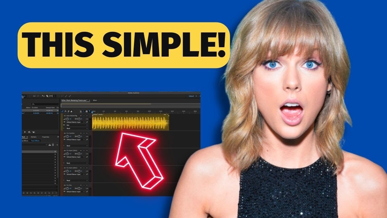 Music Mastering For Beginners - Adobe Audition Presets - YouTube