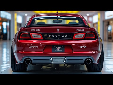 2026 Pontiac GTO – 700HP Beast Ready to Dominate! - YouTube