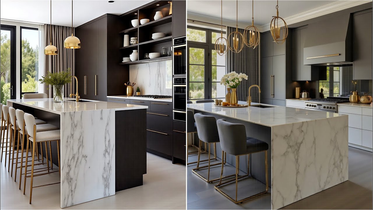 Smart & Minimalist Kitchen Design Trends 2025 Luxury Kitchen Design ...