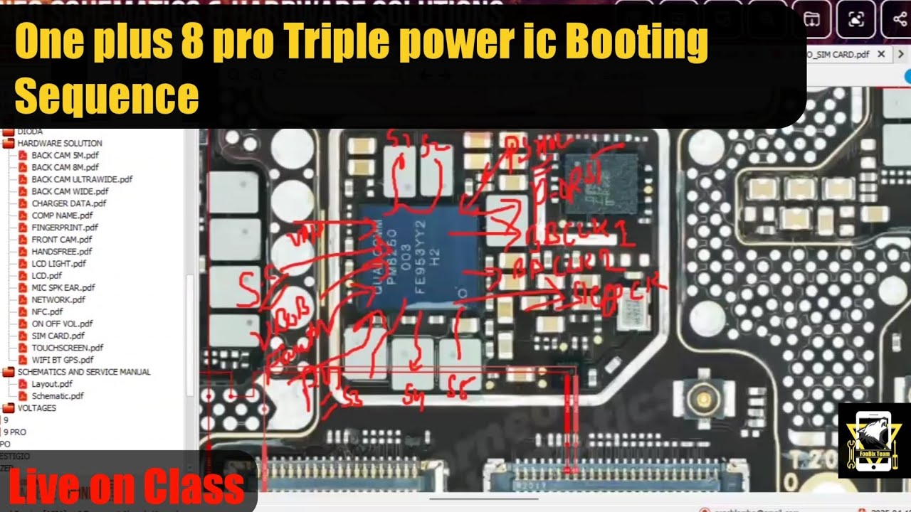 OnePlus 8 pro Triple power ic Booting Sequence|| Ashwani Lamba|| FonBix ...