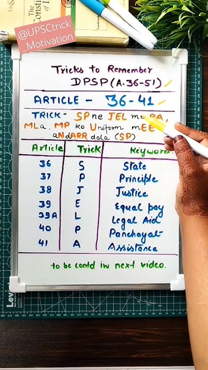Easy Trick to remember DPSP ️📚 part 1 - YouTube