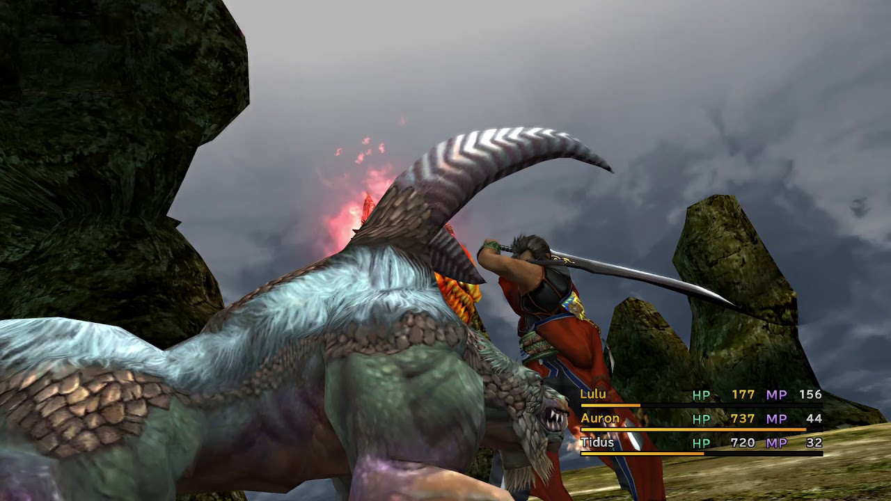 FINAL FANTASY X HD Remaster Battle Play - YouTube