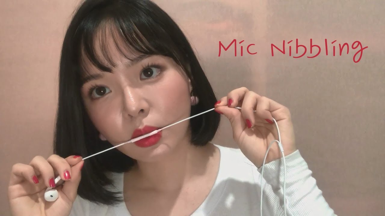 ASMR Mic Nibbling Mouth Sounds - YouTube
