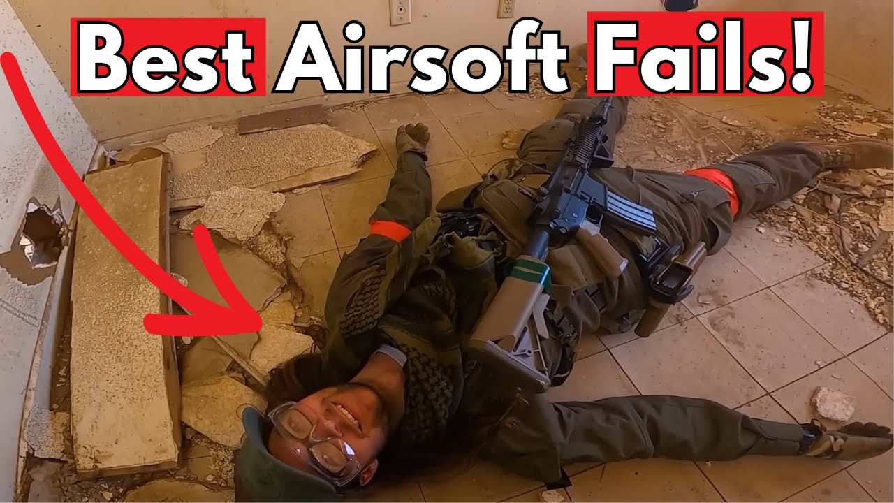 Airsoft Fails, Funny Moments and Accidents!! | 2024 Compilation! - YouTube