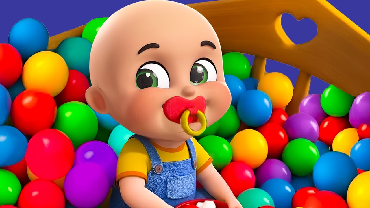 Johny Johny Yes Papa - Learn Colors with Colorful BALLS + Baby bobo ...