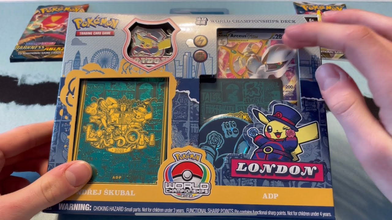 Pokémon World Championships 2022 Box and Random Pack Openings - YouTube
