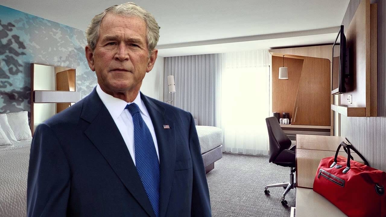George bush animation test - YouTube