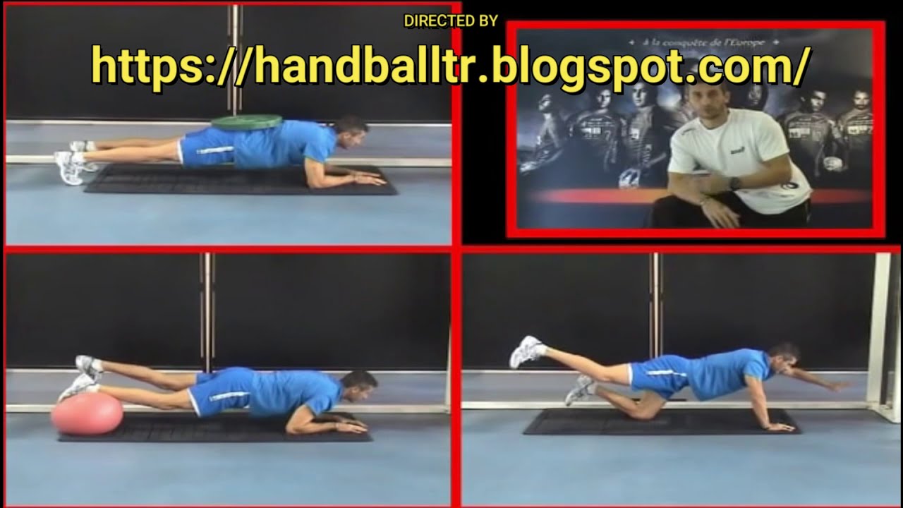 Handball- General abdominal and lumbar strength. French school - YouTube