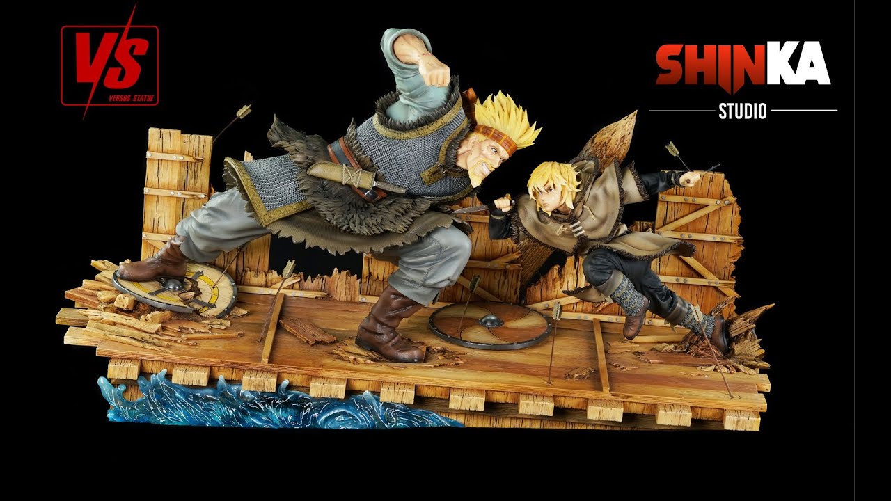 Vinland Saga - Thorkell VS Thorfinn - Shinka Studio - YouTube