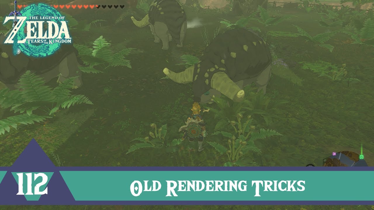 Tears of the Kingdom Let's Play - Episode 112: Old Rendering Tricks - YouTube