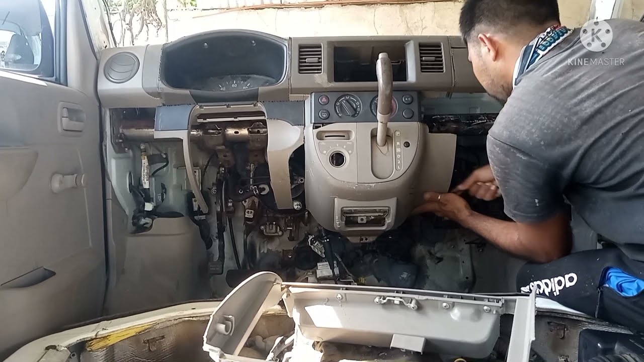 Transformation made..from right hand drive to left hand drive dashboard ...