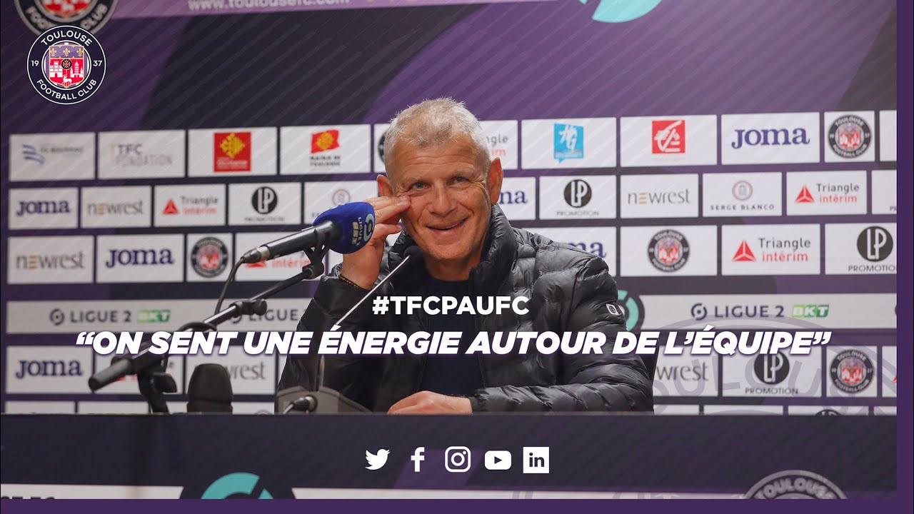 #TFCPAUFC "On sent une énergie autour de l'équipe", P.Garande avant TFC ...