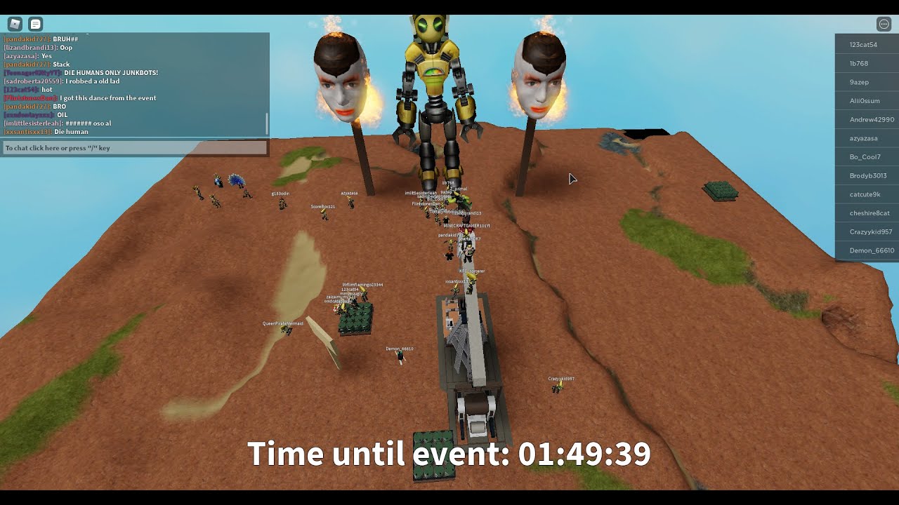 ROBLOX JUNKBOT RAID - YouTube