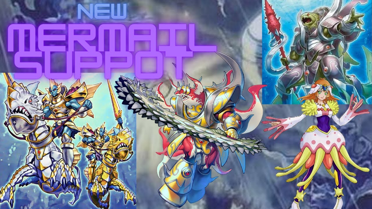New Mermail Support! Test Hands! Yu-Gi-Oh! Duel Links! - YouTube