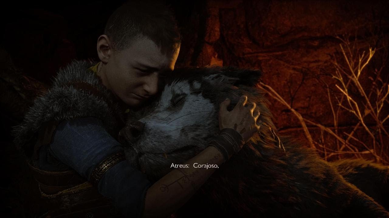 God of War Ragnarok Fenrir o Adeus - YouTube