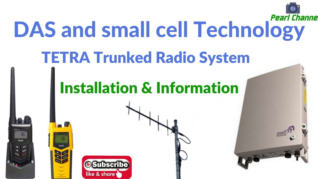 TETRA Trunked Radio System | DAS Installation | RRU Installation - YouTube