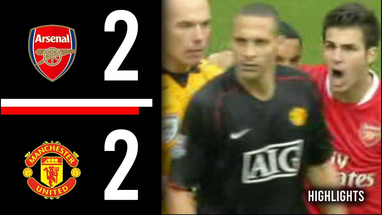 Arsenal v Manchester United | Highlights | 2007/2008 - YouTube