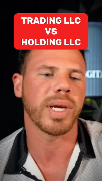 Trading LLC vs Holding LLC - YouTube