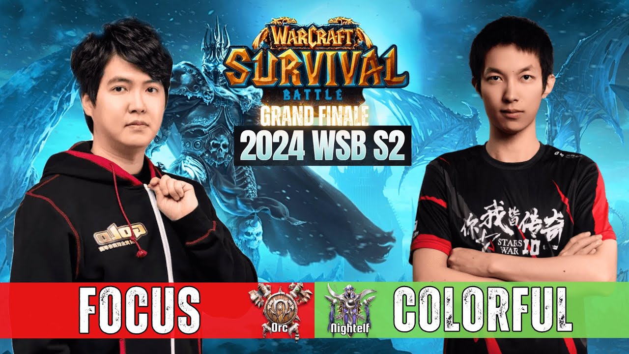 FoCuS vs ColorFul 🔴 GRAND FINALE - Warcraft Survival Battle 2024 ...