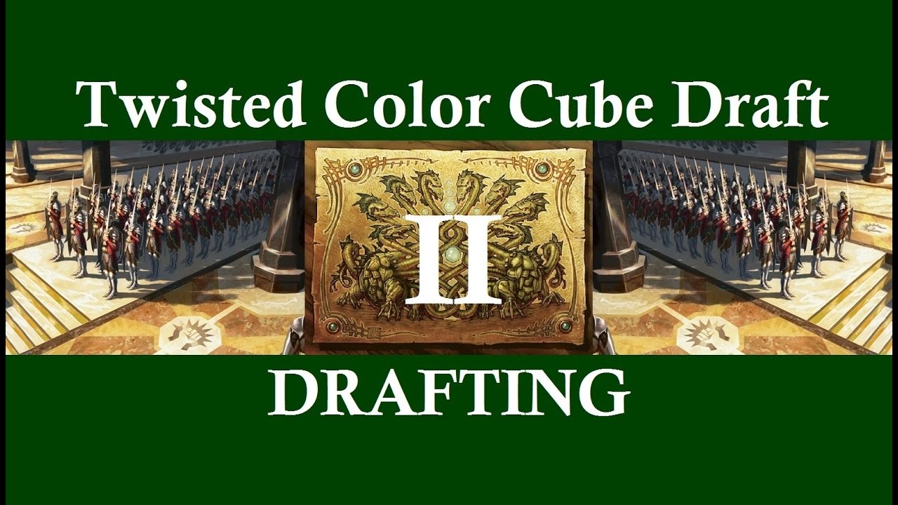Sabboth - Twisted Cube draft #2 - drafting - YouTube