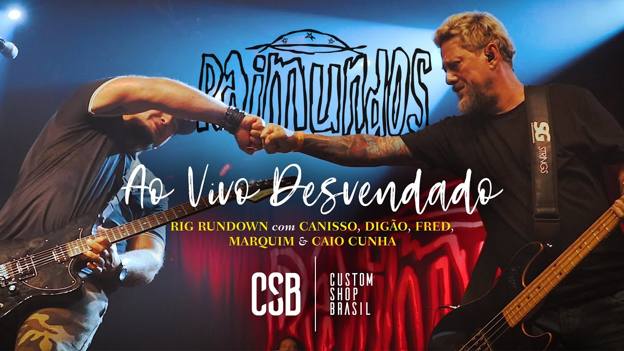 Raimundos Ao Vivo Desvendado – Rig Rundown Completo | Custom Shop ...
